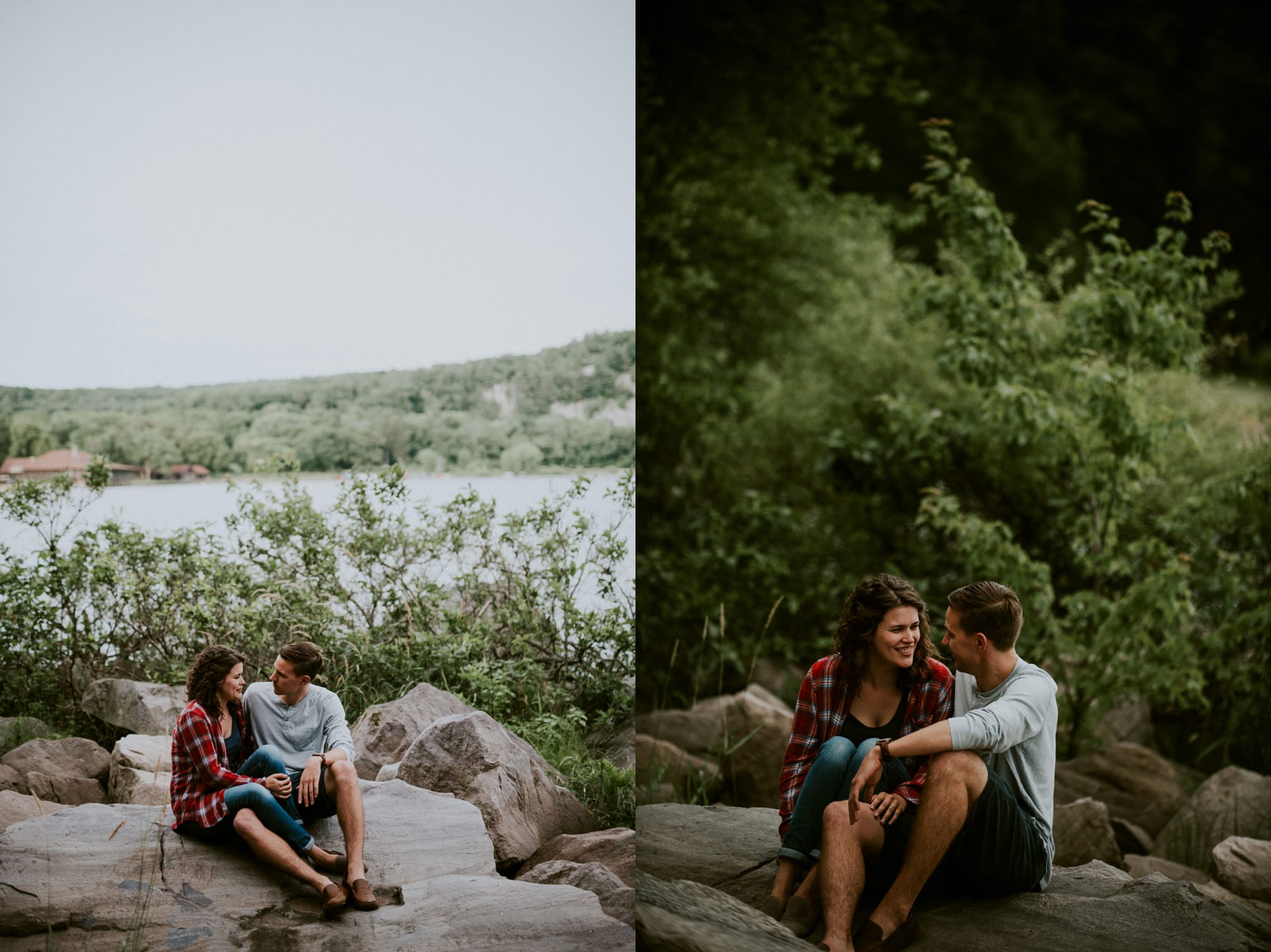 Devils Lake State Park Enagement | Madison WI Wedding Photographer