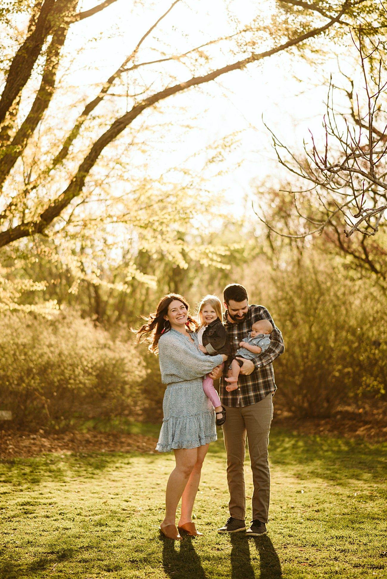 A Magical Madison Family Photo Session: Spring Cherry Blossoms